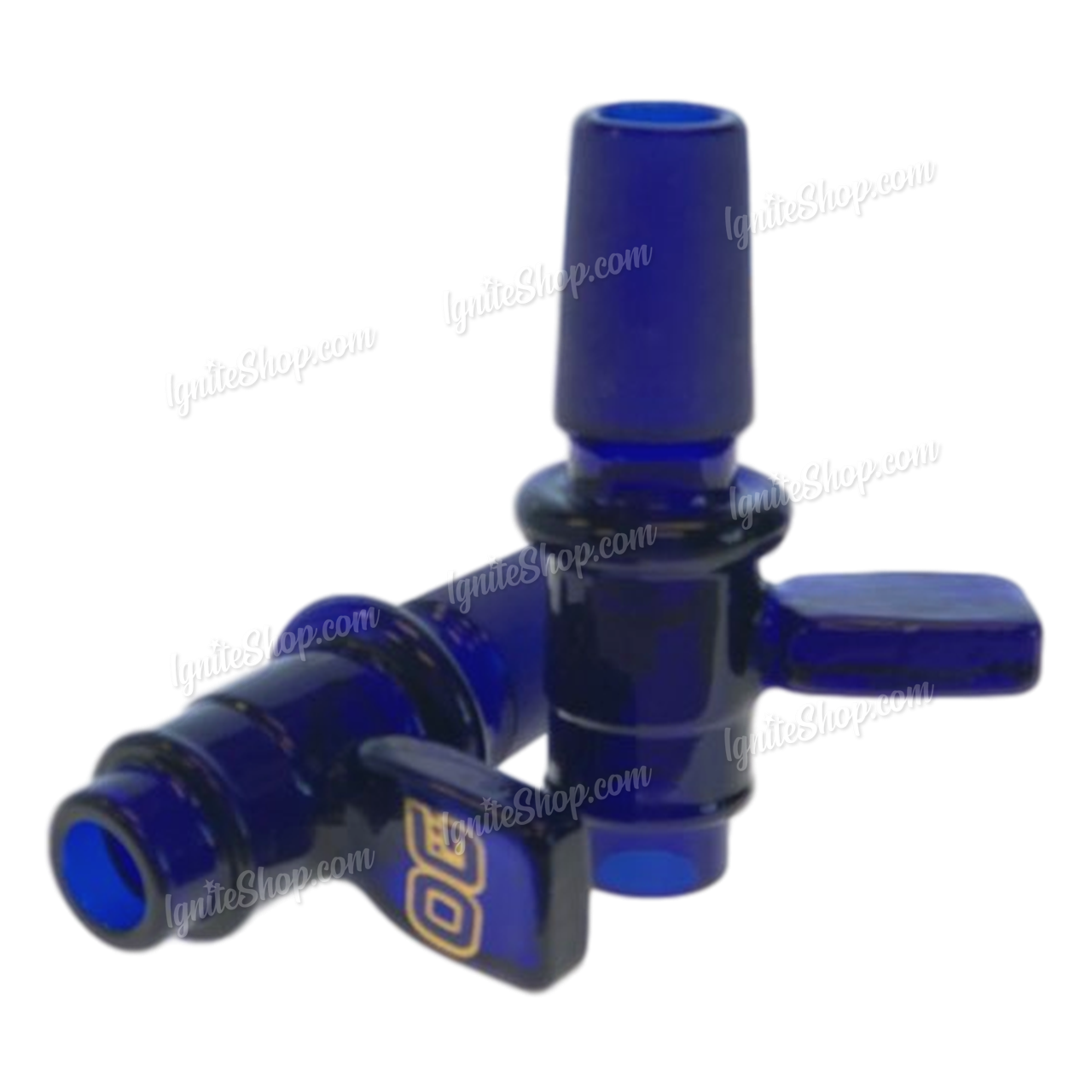 OG Original Glass Full Color Thick Glass Popper BLUE