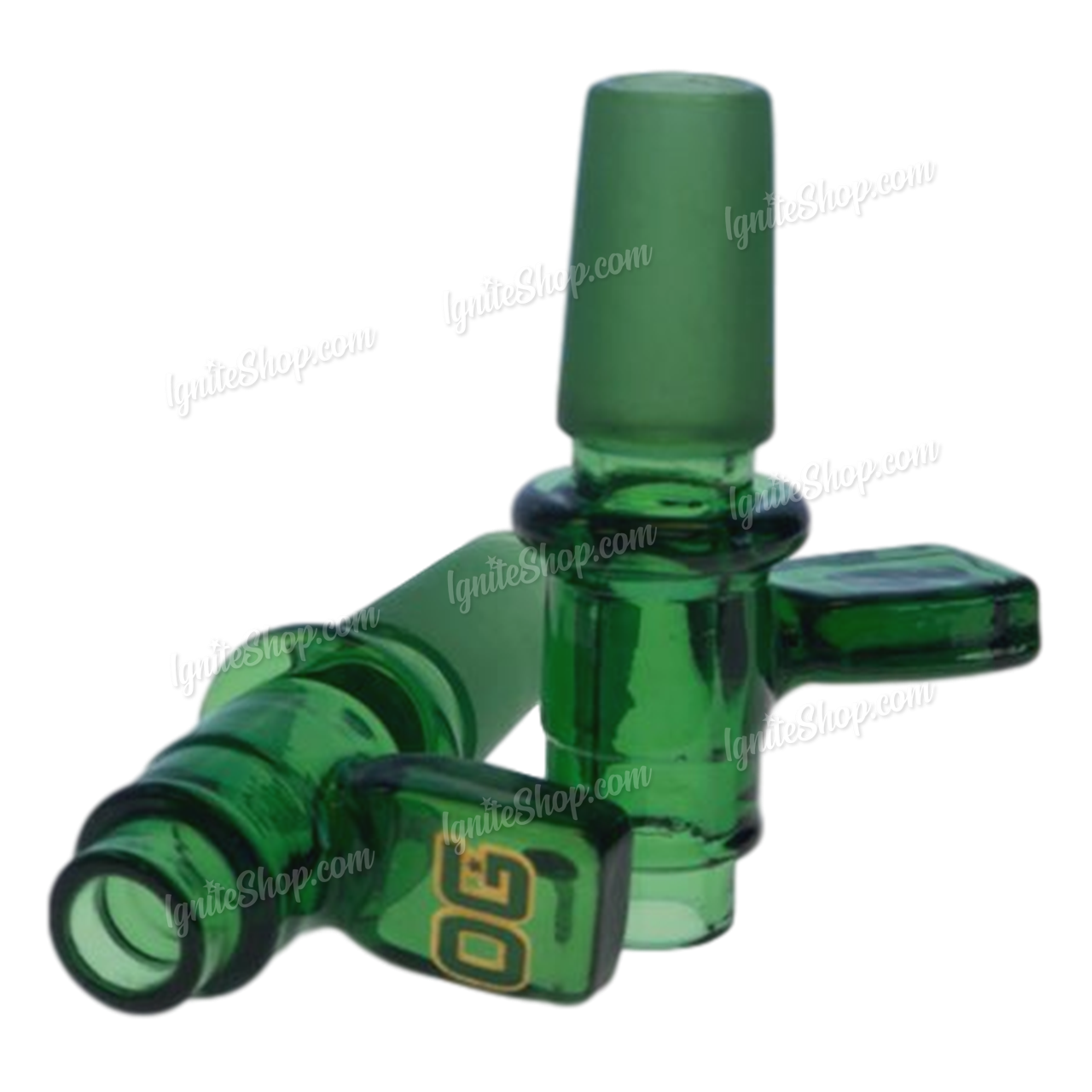OG Original Glass Full Color Thick Glass Popper GREEN